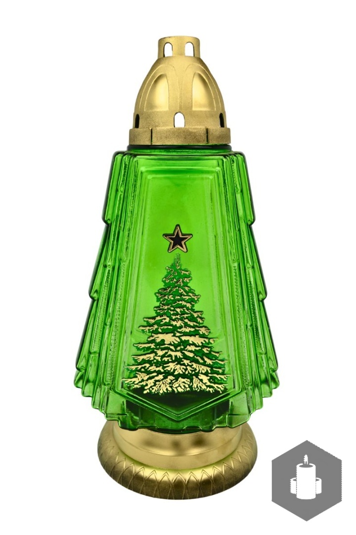 Znicz Bożonarodzeniowy Choinka SW-507-Z > M&M Znicz | Producent Zniczy ...